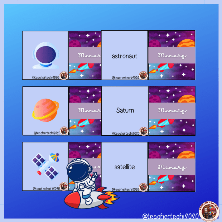 Memory: Space – EL BLOG DE TEACHERTECHI